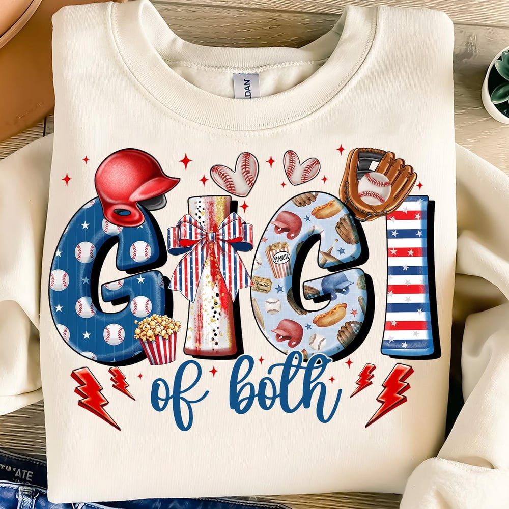 Hot Trending Gigi Of Both, Baseball Gigi Design, Sports, Baseball Team ...
