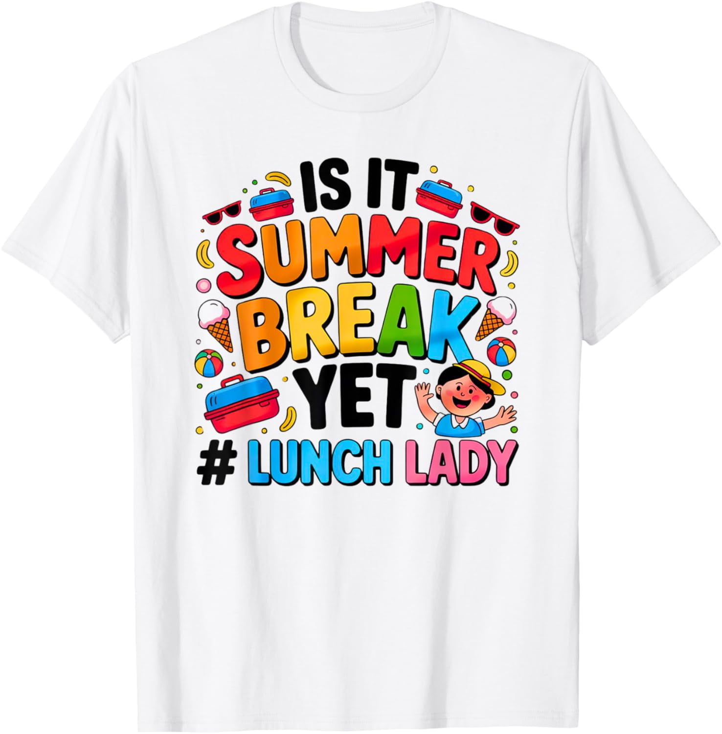 Hot Trending Goodbye Cafeteria Hello Summer Lunch Lady Last Day Of ...