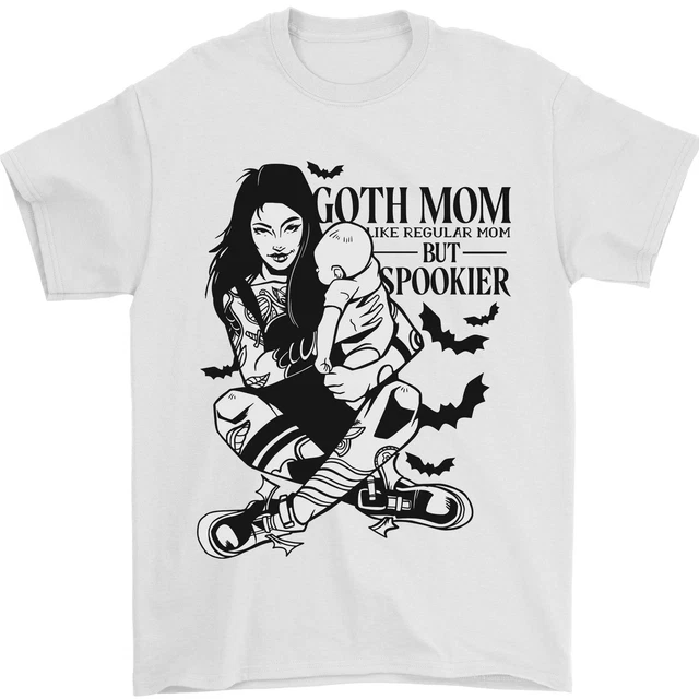 Hot Trending Goth Mum Like a Regular but Spookier Gothic T-Shirt Design ...