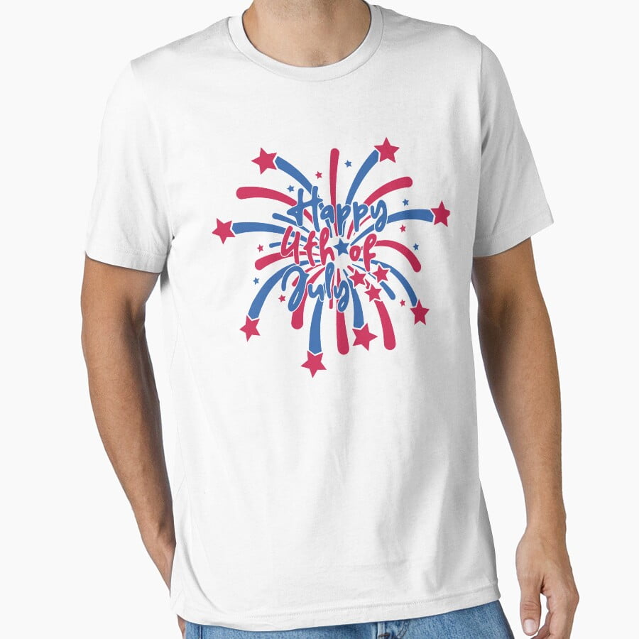 Hot Trending Happy 4Th Of July Fireworks, Firecracker T-Shirt, Gift For ...