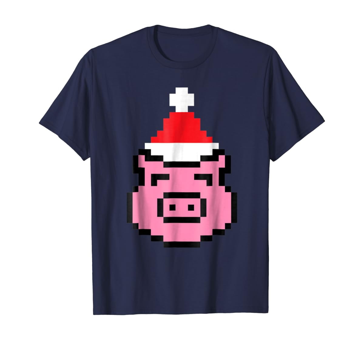 Hot Trending Happy As A Pig Farm Animal Retro 8-Bit Pixel Art Shirt ...