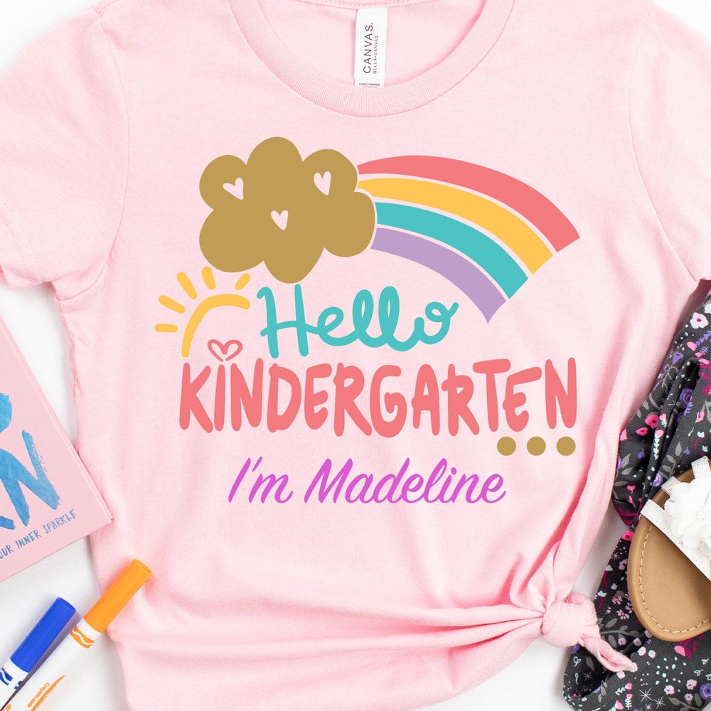 Hot Trending Hello Kindergarten I'M, Hello Kindergarten With Name ...