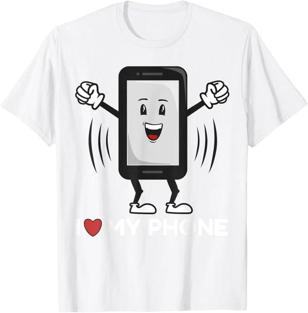 Hot Trending I Love My Phone Smartphone Addicts Social Media Gift ...