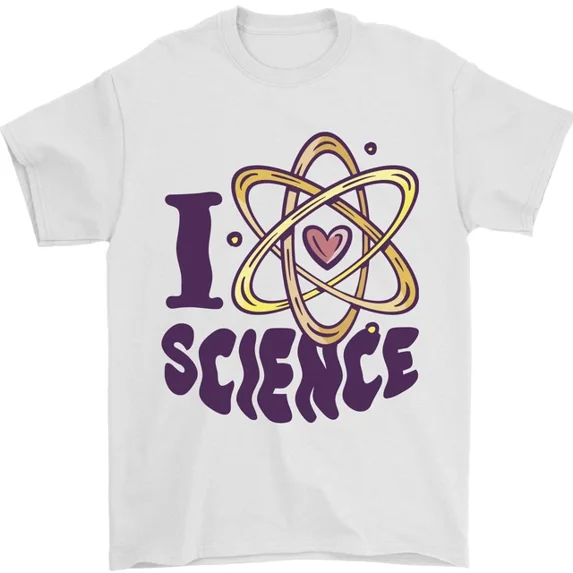 Hot Trending I Love Science Physics Chemistry Biology Geek T-Shirt ...