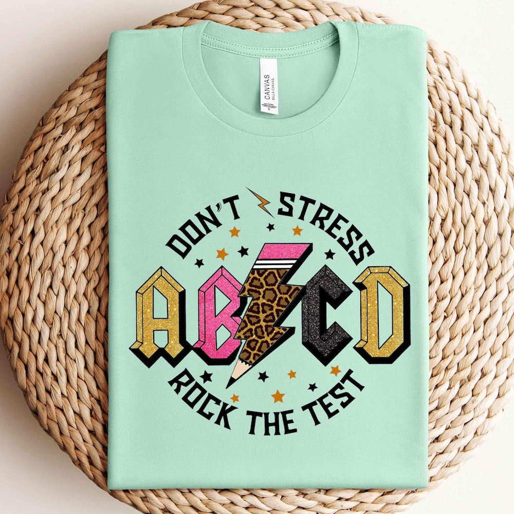 Hot Trending It'S Test Day, Test Day, Don'T Stress Rock The Test ...