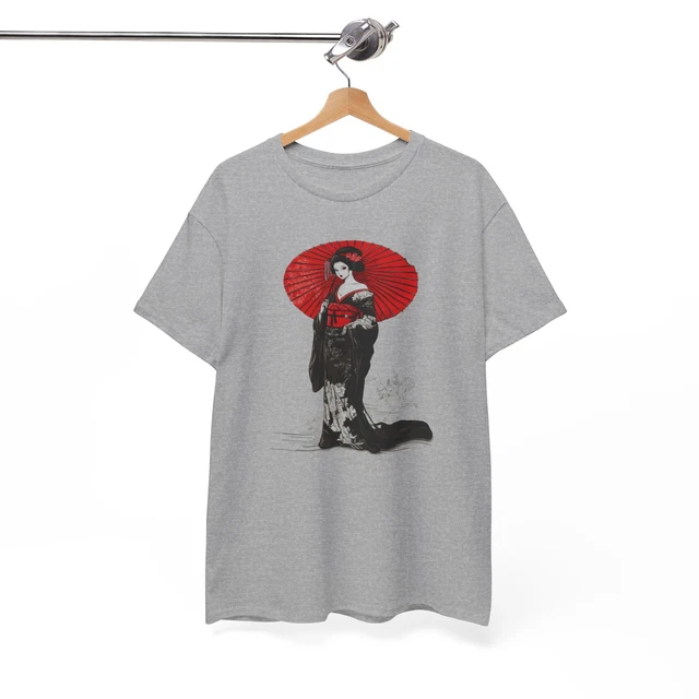 Hot Trending Japanese Geisha T-Shirt | Great Wave of Kanagawa Tee ...