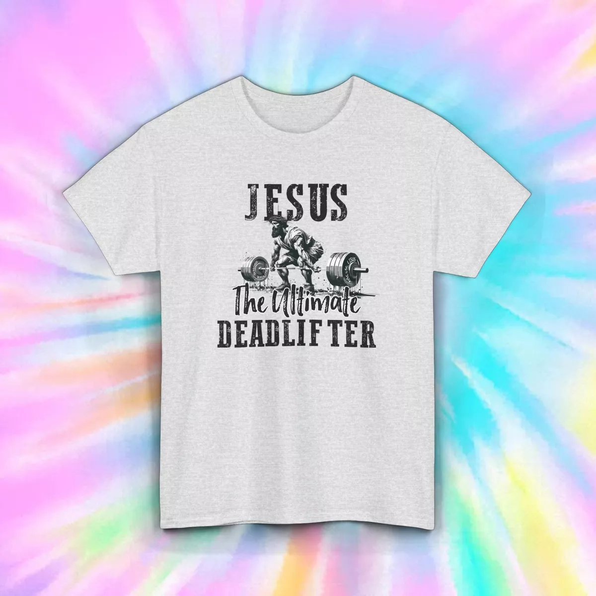 Hot Trending Jesus The Ultimate Deadlifter T-Shirt | Gym Workout ...