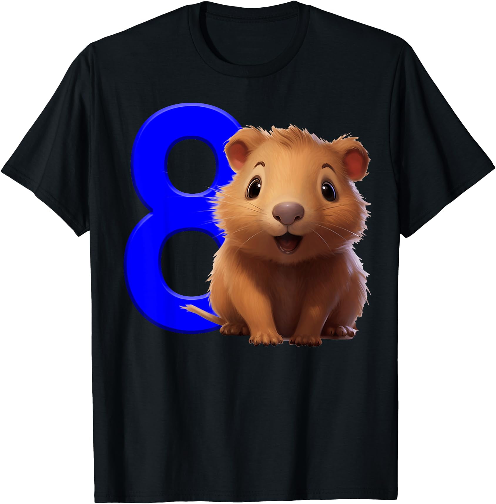 Hot Trending Kiraa Tee With 8Th Birthday Capybara Party Outfit Men ...