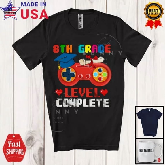 Hot Trending Kiraa Tee With 8Th Grade Level Complete, Summer Vacation ...