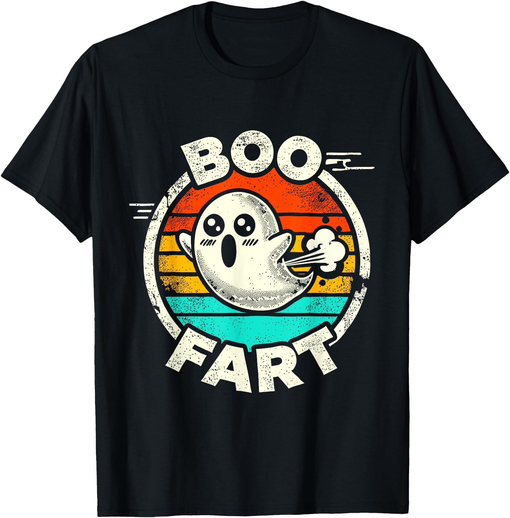 Hot Trending Kiraa Tee With Boo Fart Funny Farting Ghost For Unisex S ...
