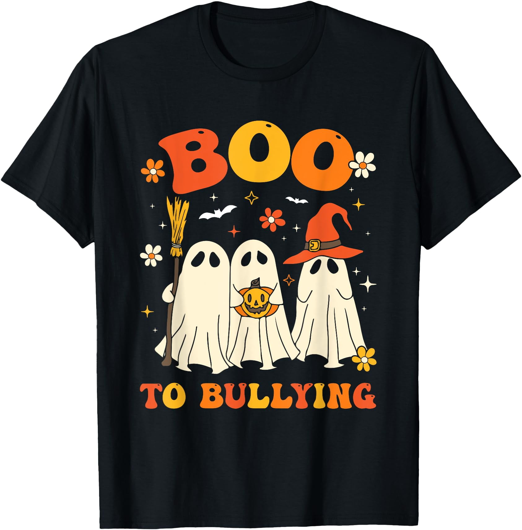 Hot Trending Kiraa Tee With Boo To Bullying Ghost Orange Anti Bullying ...