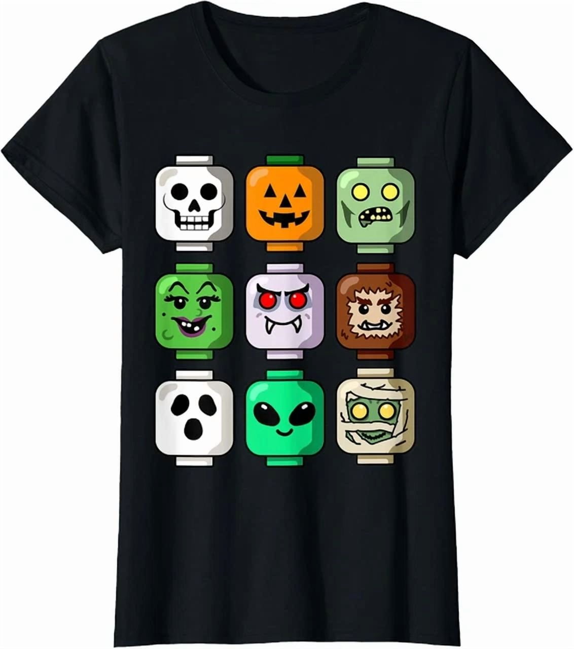Hot Trending Kiraa Tee With Costume Building Brick Head T-Shirt - Walmart.com