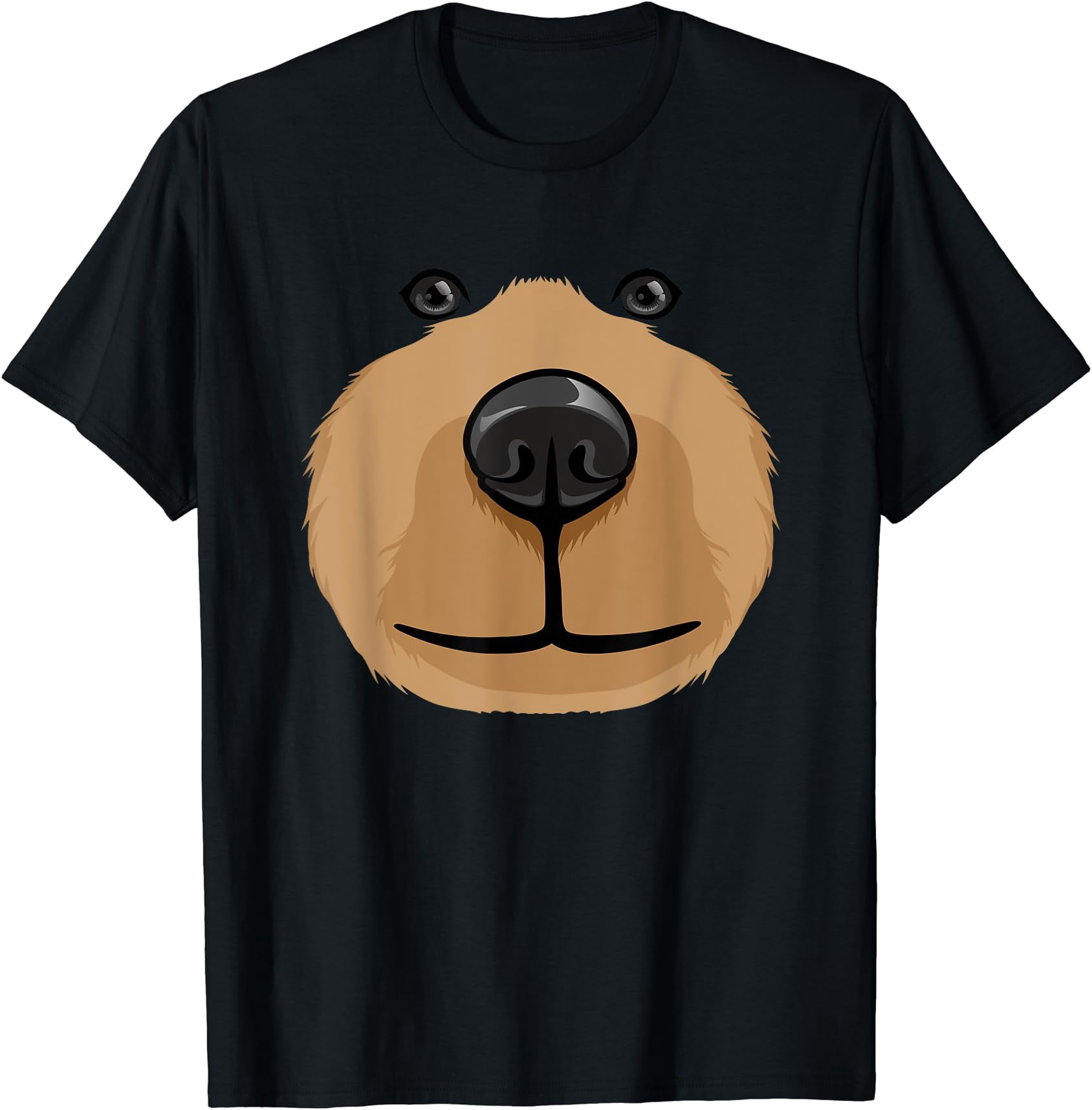 Hot Trending Kiraa Tee With Cute Cartoon Bear Face Head Party Unisex S ...