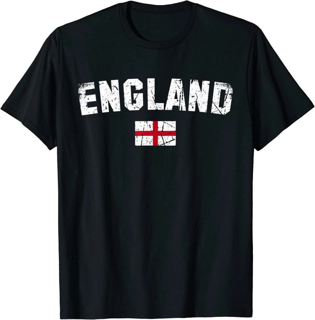 Hot Trending Kiraa Tee With England Flag Vintage World Football Cup ...