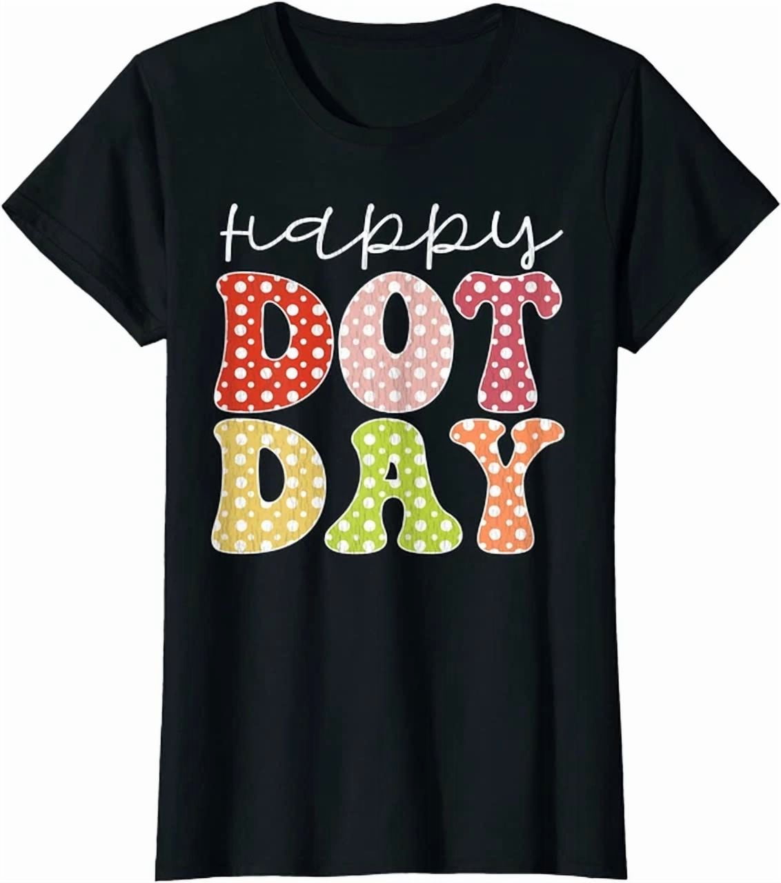 Hot Trending Kiraa Tee With Happy Dot Day Colorful Pastel International ...