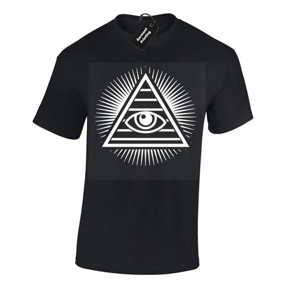 Hot Trending Kiraa Tee With Illuminati All Seeing Eye Triangle Symbol ...