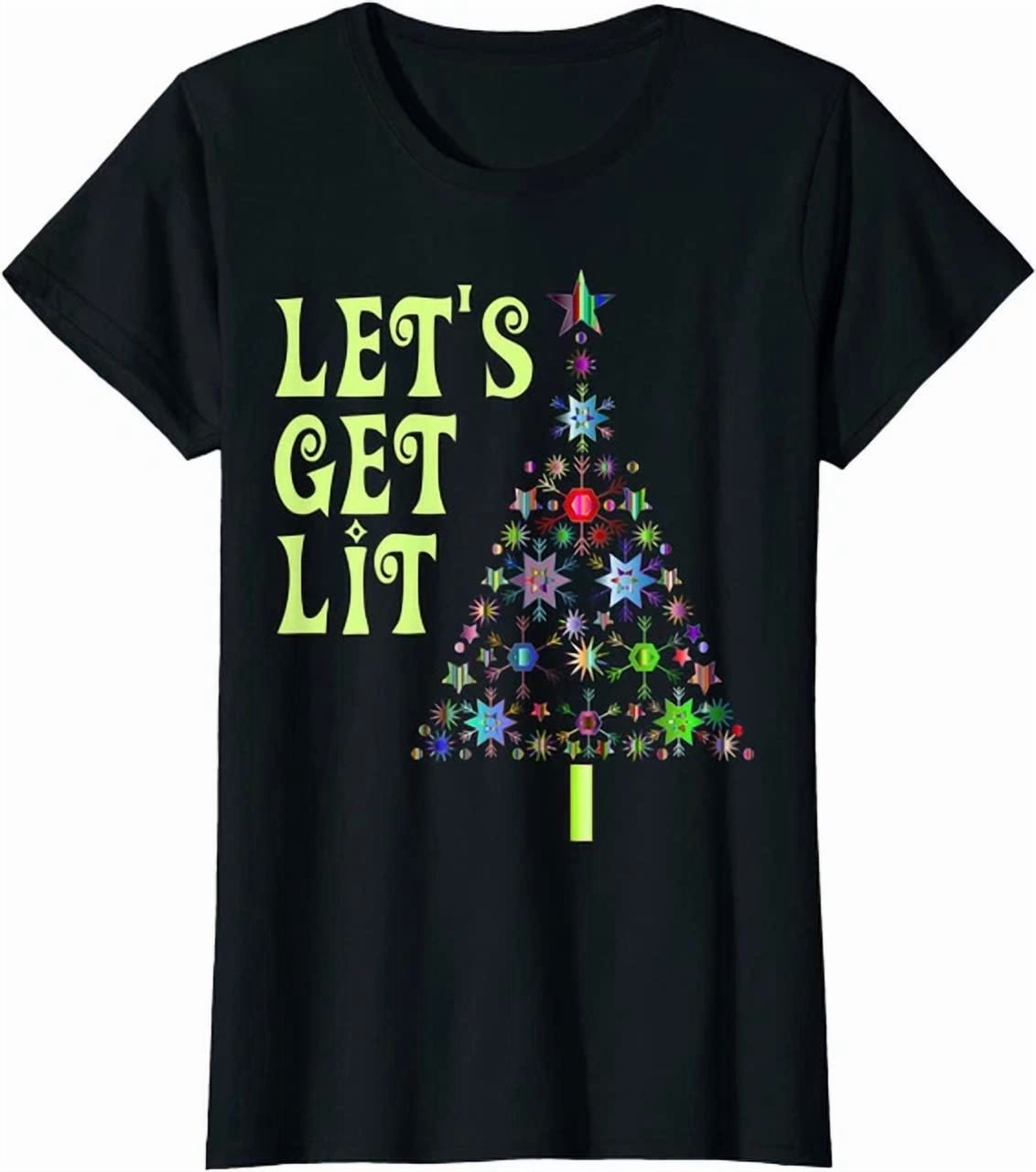 Hot Trending Kiraa Tee With Let'S Get Lit Shirt Holiday T-Shirt ...