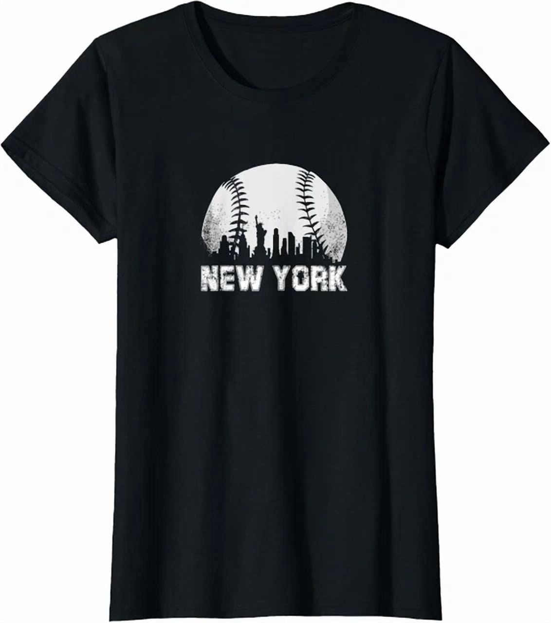Hot Trending Kiraa Tee With New York City Baseball Skyline Design Sport ...