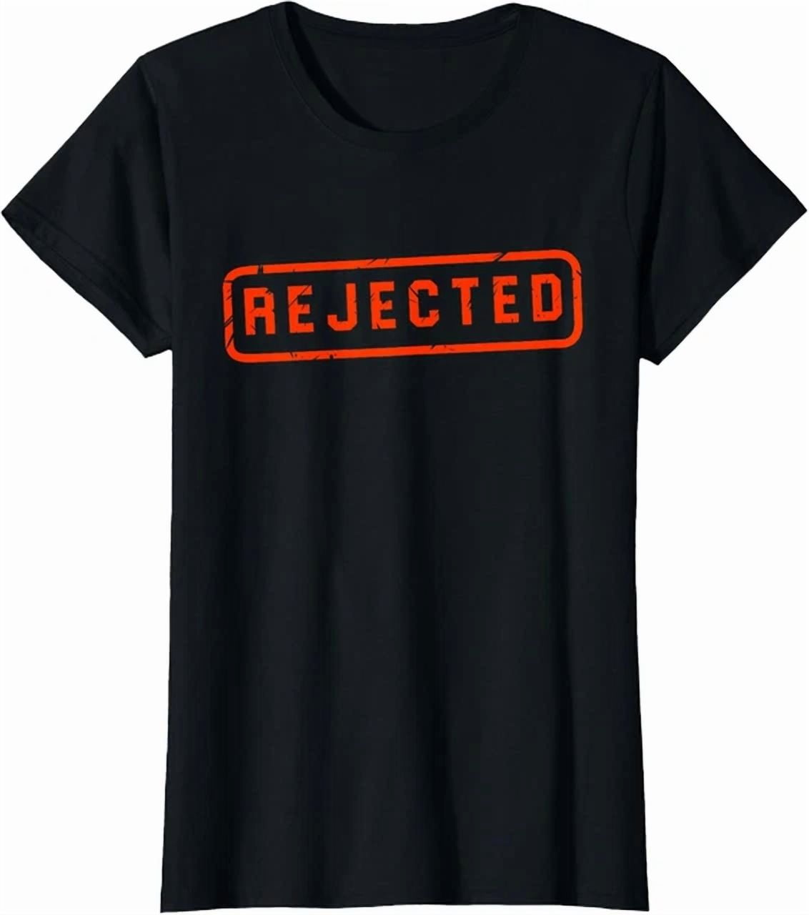 Hot Trending Kiraa Tee With Rejected Red Stamp Joke Casual T-Shirt ...