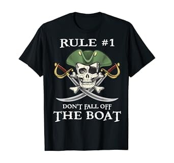 Hot Trending Kiraa Tee With Rule #1 Don'T Fall Off The Boat Cruise ...