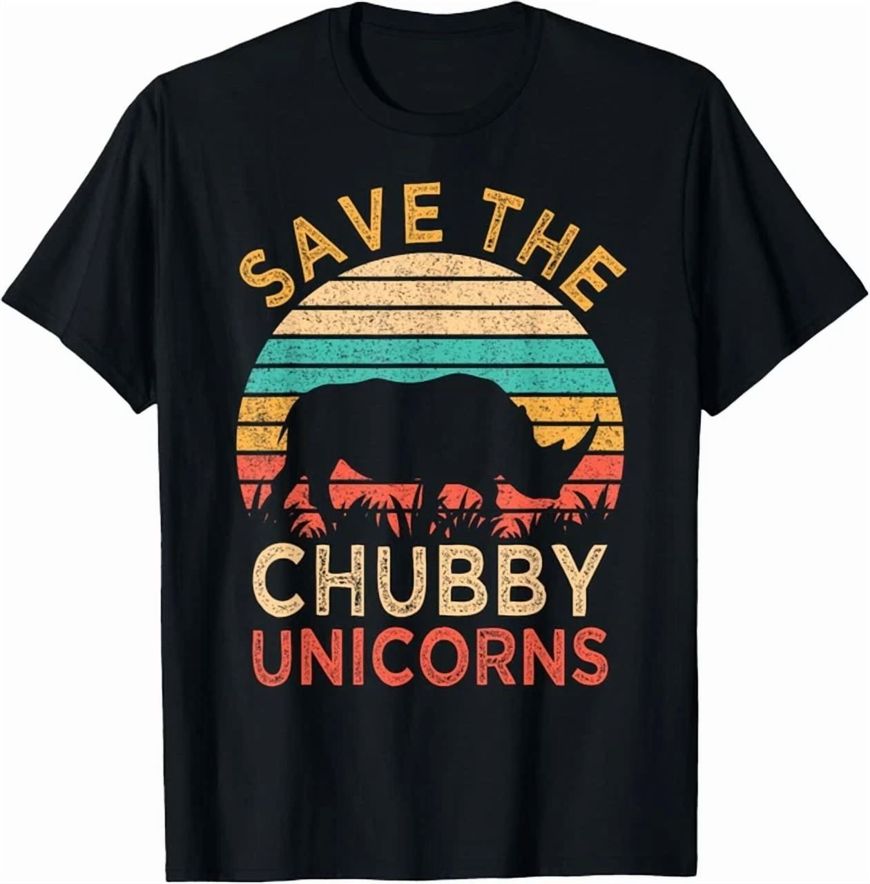 Hot Trending Kiraa Tee With Save The Chubby Unicorns Rhino Protect ...