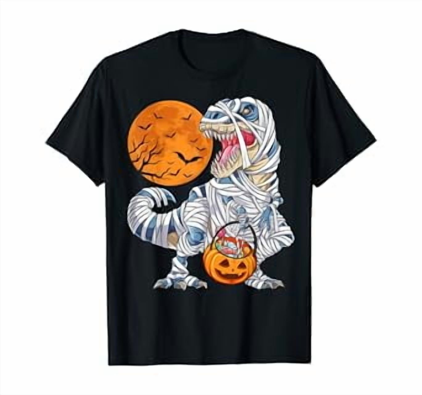 Hot Trending Kiraa Tee With Shirts For Men Dinosaur T Rex Mummy Pumpkin ...