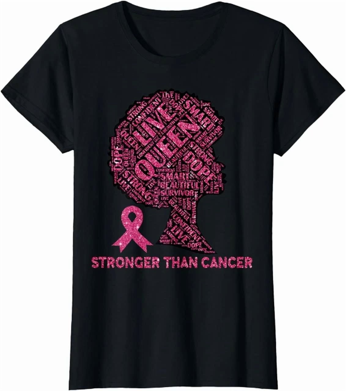 Hot Trending Kiraa Tee With Stronger Than Breast Cancer Pink Ribbon ...
