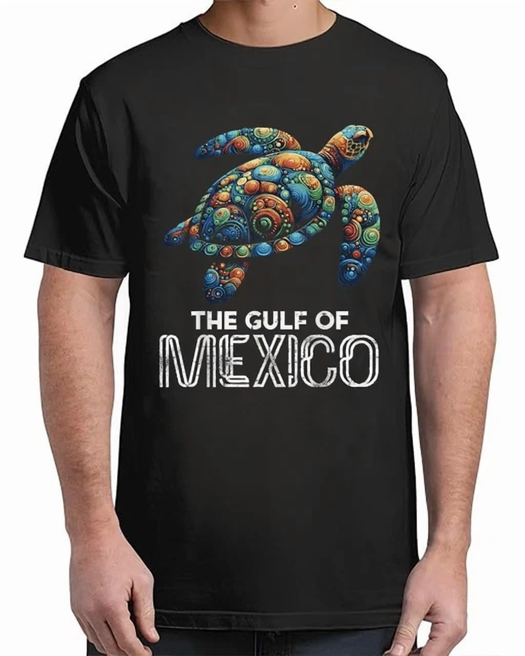 Hot Trending Kiraa Tee With The Gulf Of Mexico Turtle Colorful Mexican ...