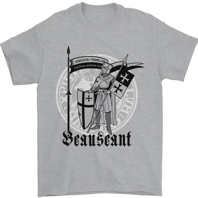 Hot Trending Knights Templar Beauseant St Georges Day T-Shirt Design ...