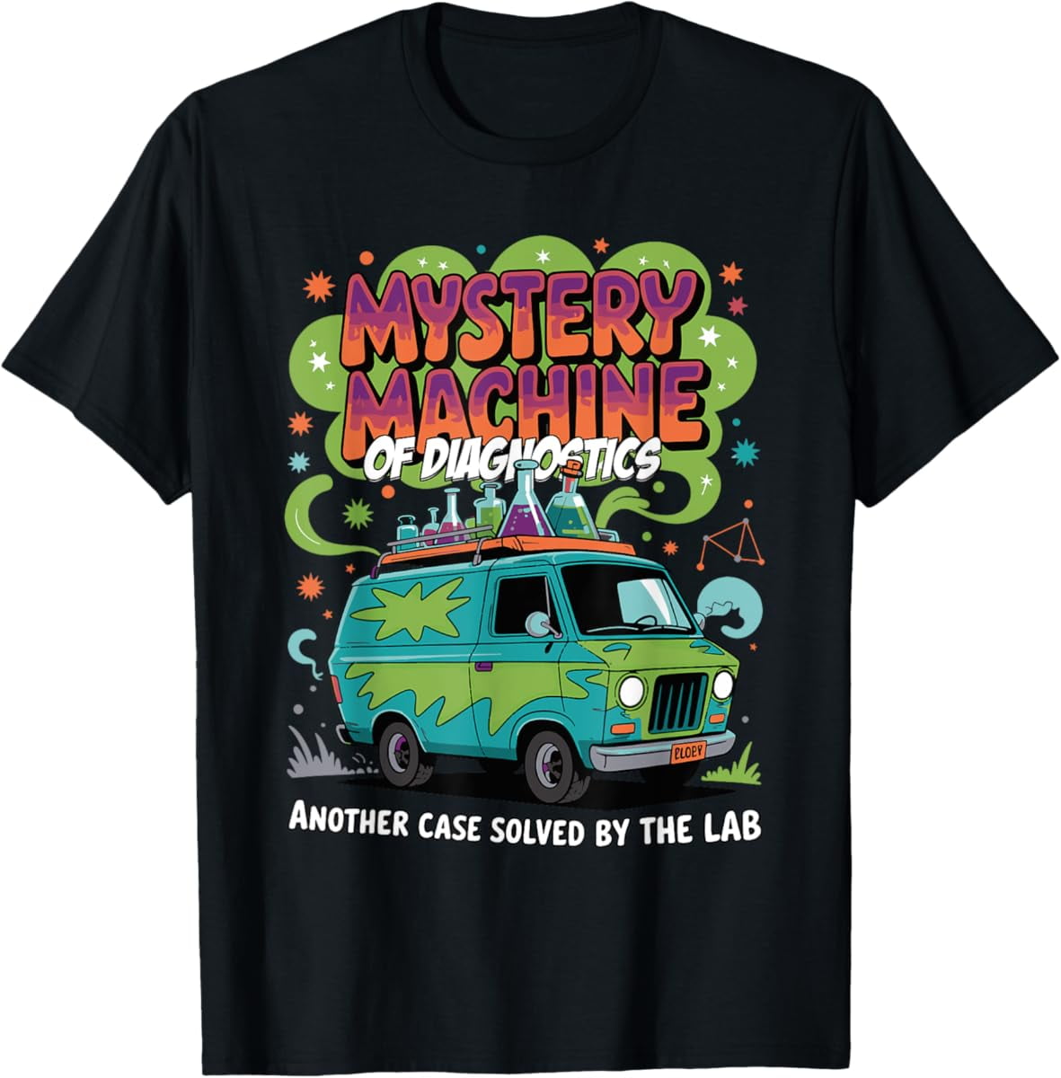 Hot Trending Lab Week 2025 Mystery Machine phlebotomist T-Shirt Vintage ...