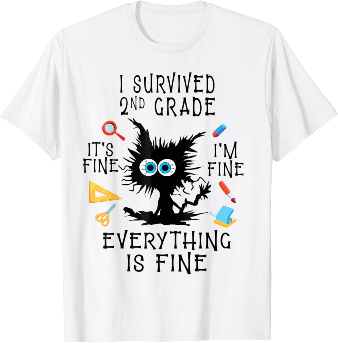 Hot Trending Last Day Of School Student Graduation I Survived 2nd Grade ...