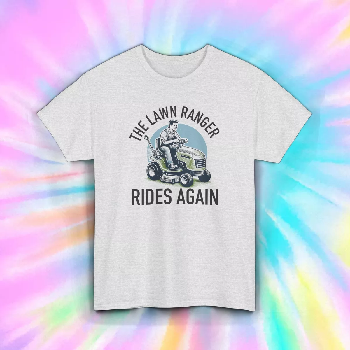 Hot Trending Lawn Ranger Rides Again T-Shirt | Funny Lawn Mow | Design ...