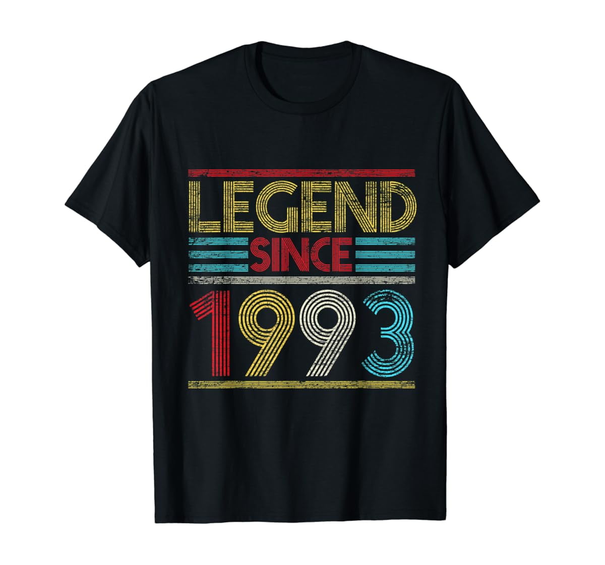 Hot Trending Legend Since 1993 Bday Gifts 27th Birthday T-Shirt Vintage ...