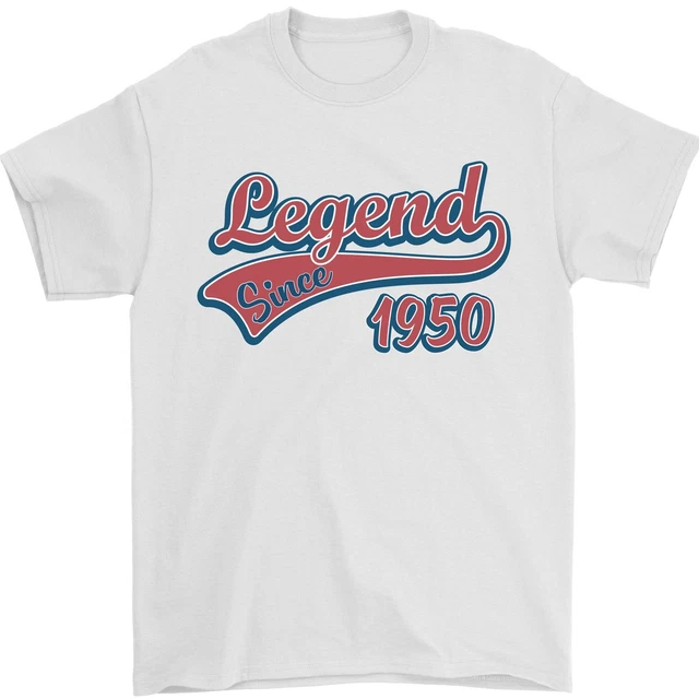 Hot Trending Legend Since 75th Birthday 1950 T-Shirt Design Preview ...