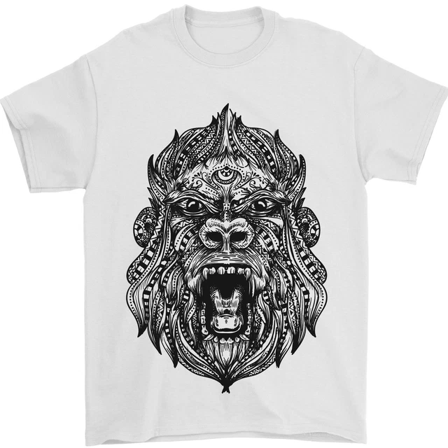 Hot Trending Mandala Art Ape T-Shirt Design Preview Only - Walmart.com