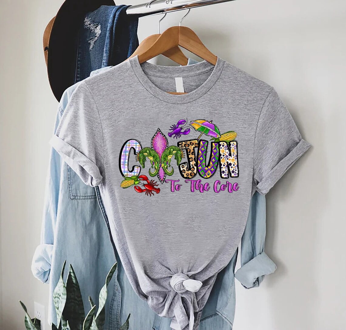 Hot Trending Mardi Gras Cajun Shirt, New Orleans Louisiana Shirt, Mardi ...