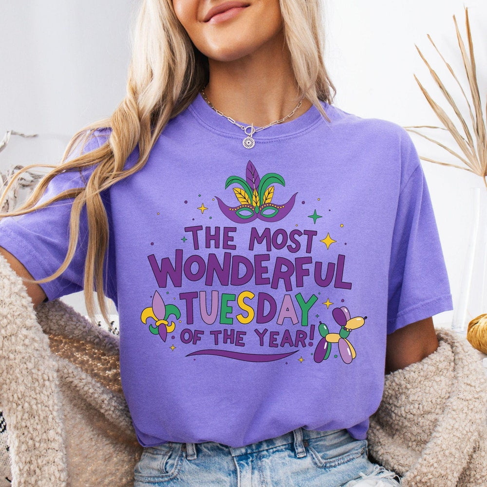 Hot Trending With Mardi Gras Shirt Most Wonderful Tuesday Of The Year ...