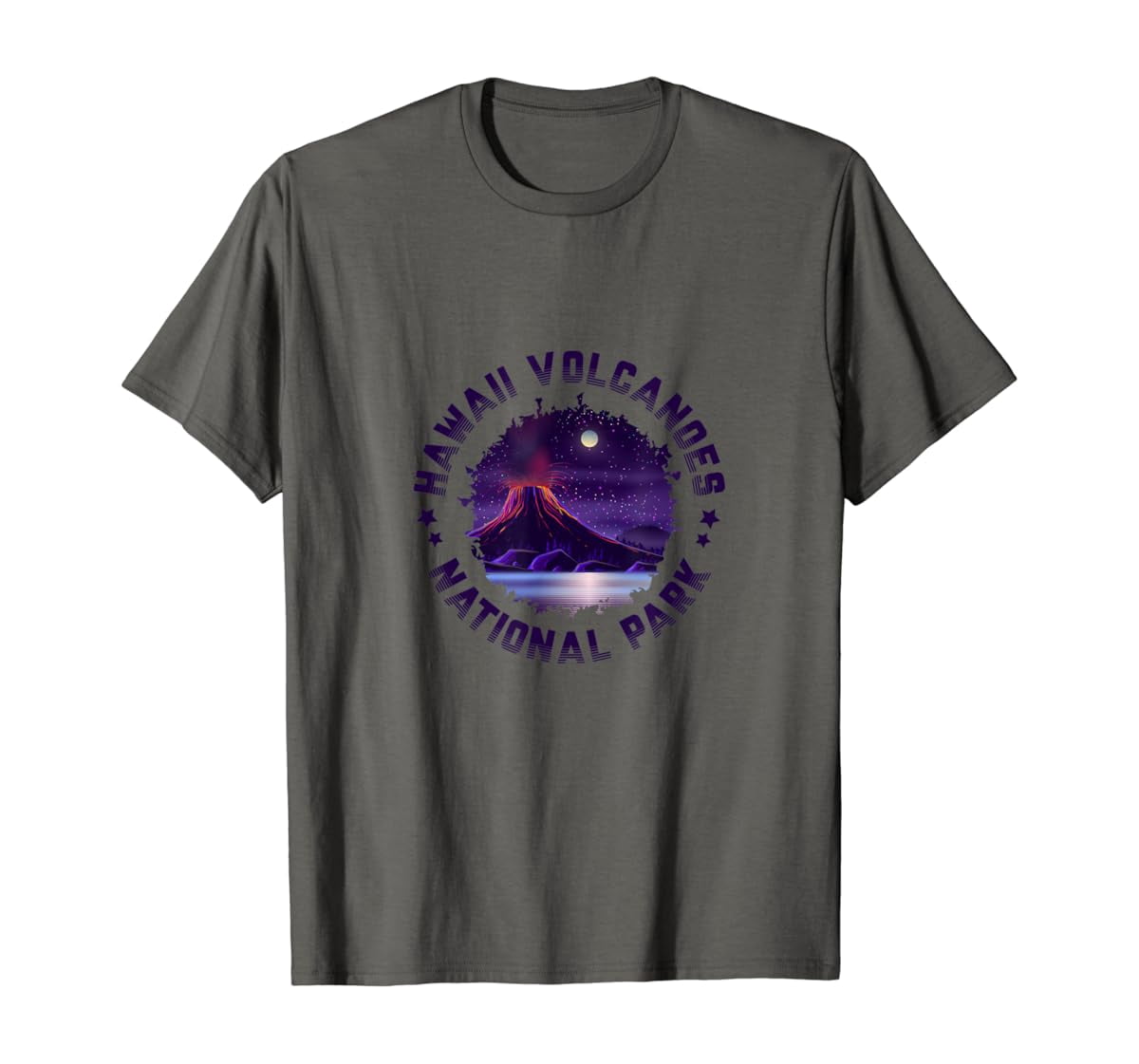 Hot Trending Moonlight Hawaii Volcanoes National Park Vintage Birthday ...