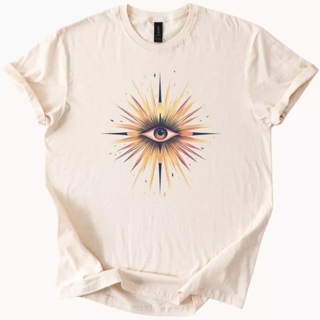 Hot Trending Mystic Eye Shirt Starburst Graphic T Shirt Celestial ...