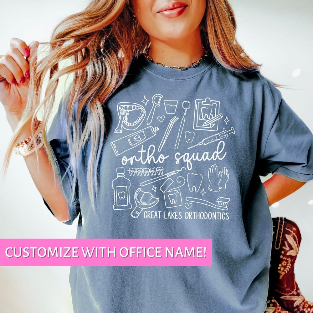 Hot Trending With Ortho Squad Orthodontic Shirts Orthodontic T-Shirt Orthodontic Assistant ...