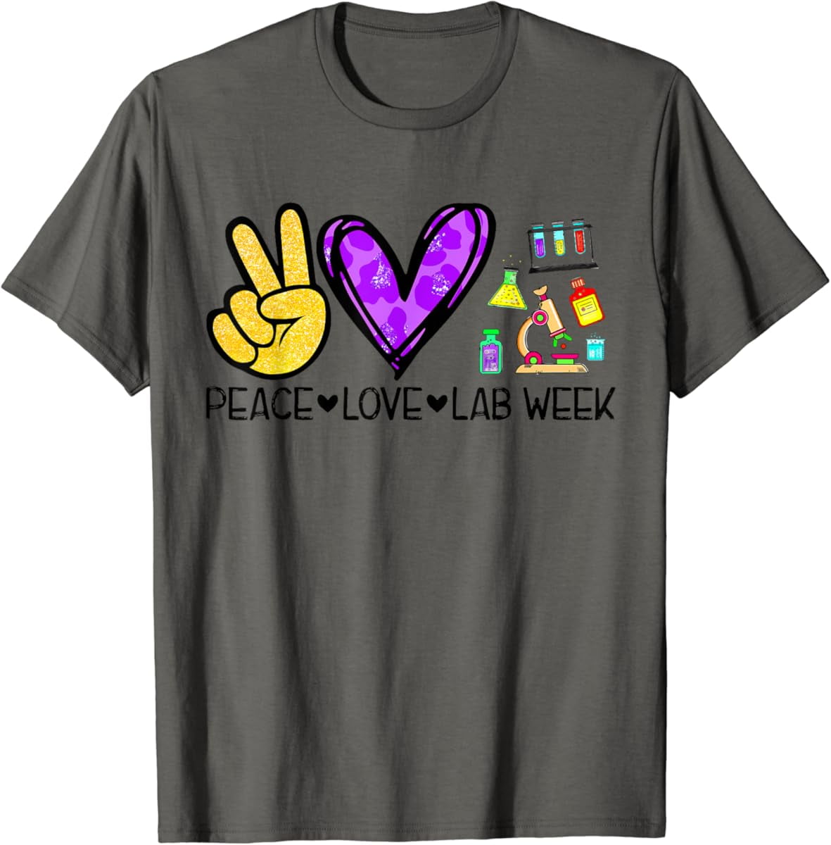 Hot Trending Peace Love Lab Week 2022 Medical Laboratory Funny Lab Tech ...