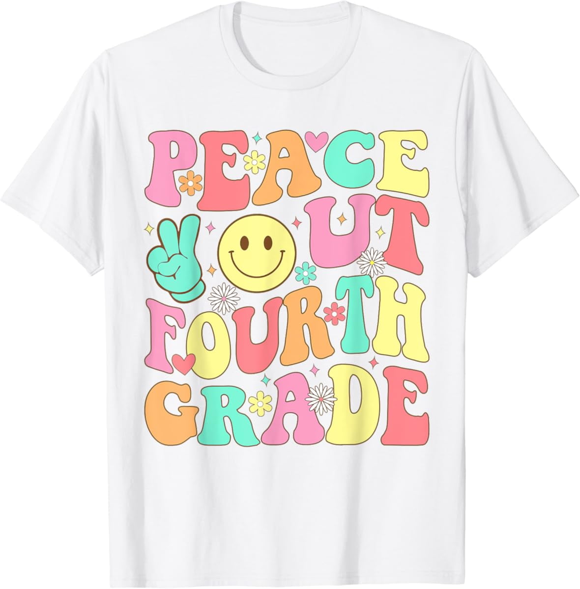 Hot Trending Peace Out Fourth Grade Groovy 4th Grade Last day of school ...
