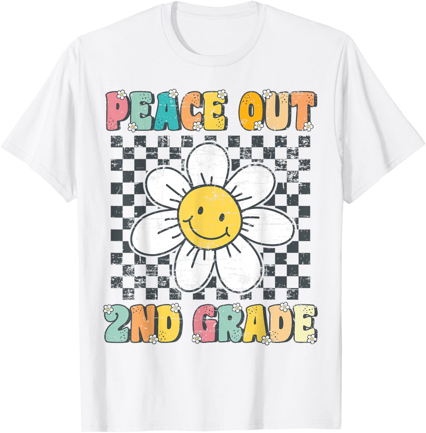 Hot Trending Peace Out Second Grade Retro Groovy Last Day Of 2Nd Grade ...