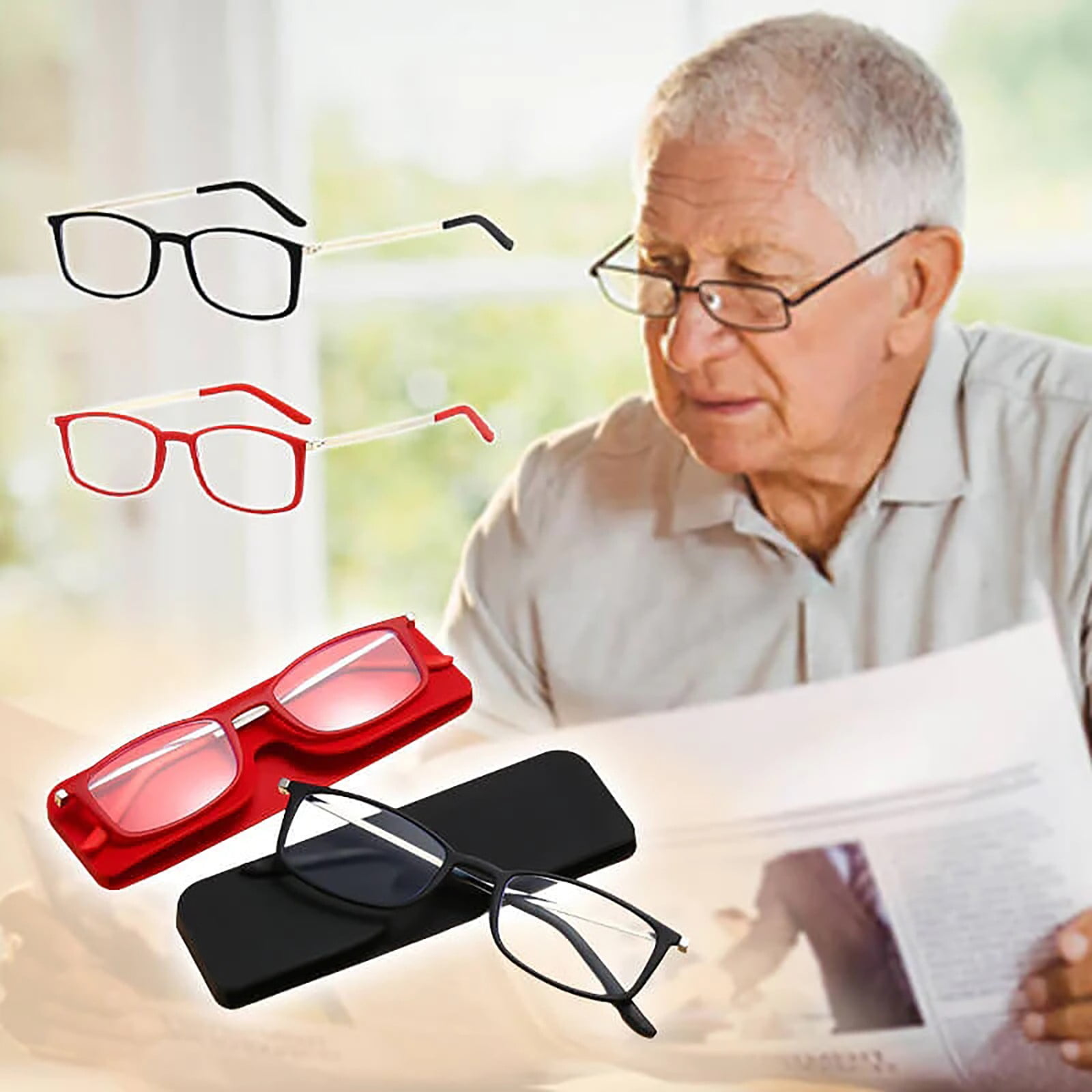 Hot & Trending Pick,Portable Presbyopia Glasses, 350 Degrees ...