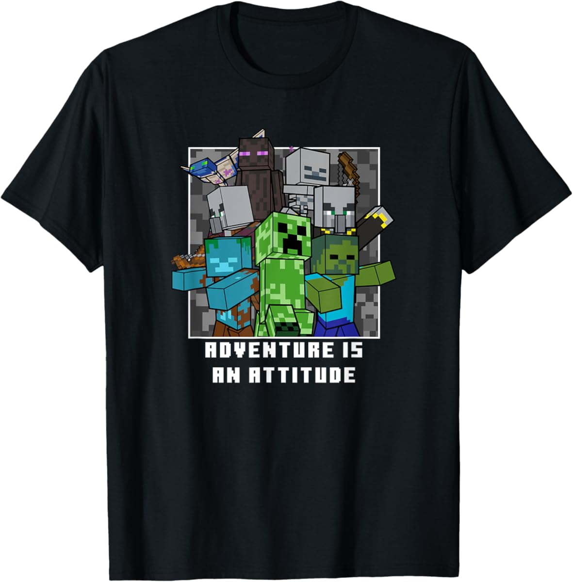 Hot Trending Pixel Art Adventure Is an Attitude Aggressive Mobs Poster ...