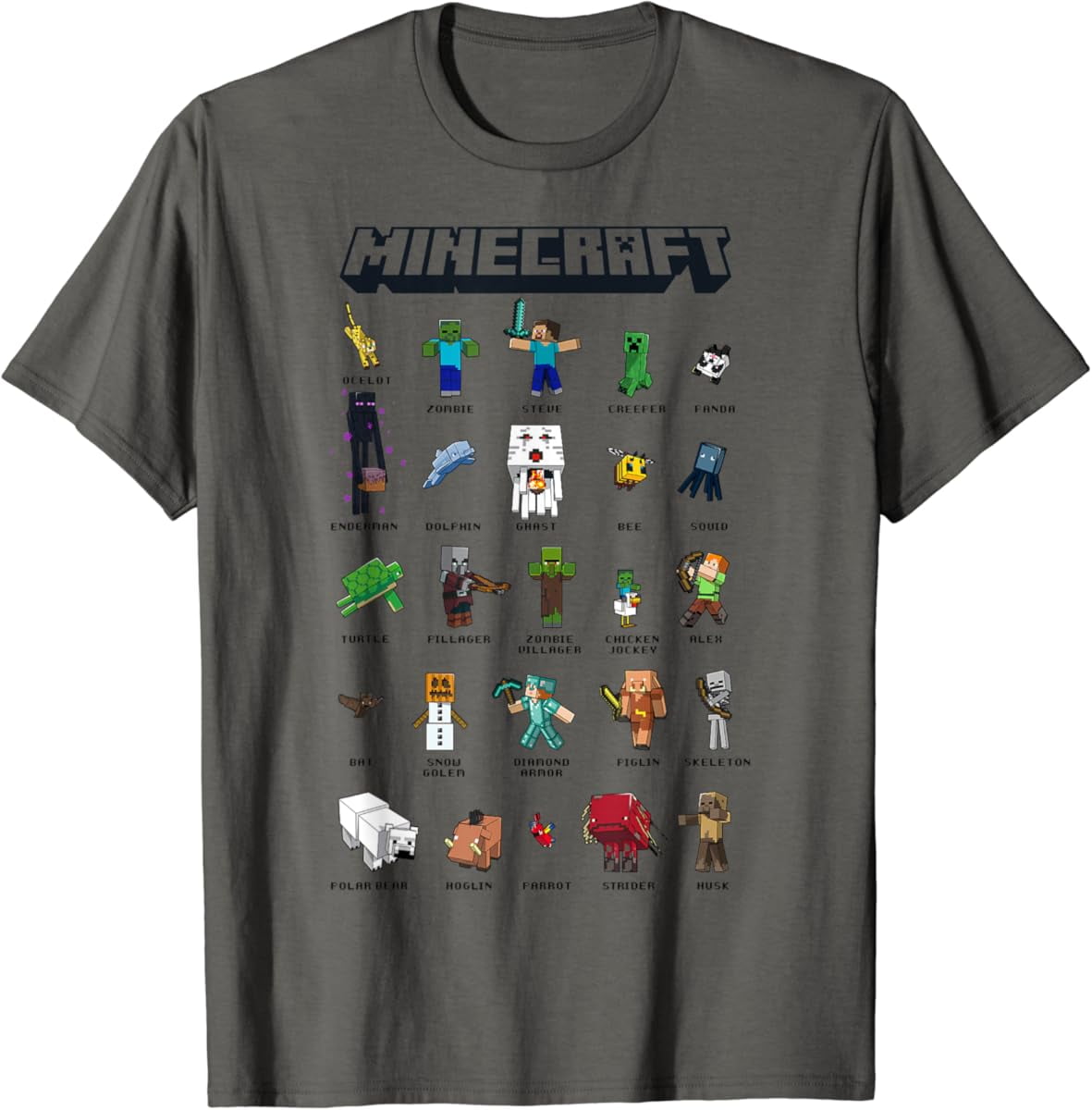 Hot Trending Pixel Art Group Shot Poster Collage Style T-Shirt Vintage ...