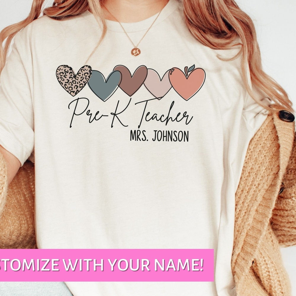 Hot Trending Prek Teacher Shirts Pre K Teacher Shirt Pre-K Teacher ...