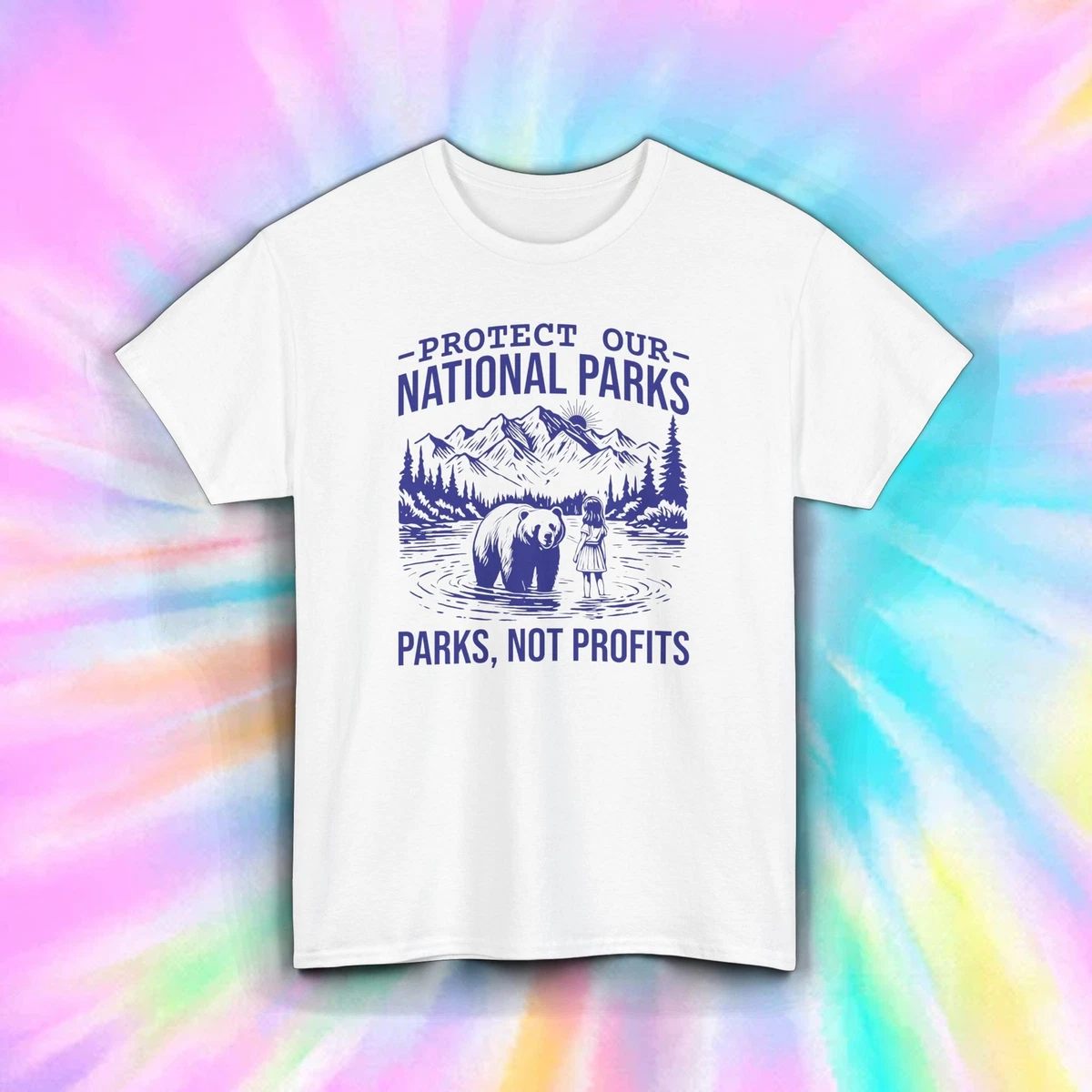 Hot Trending Protect National Parks Shirt Bear Nature Mountains Eco ...