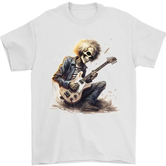 Hot Trending Punk Rock n Roll Heavy Metal Electric Guitar T-Shirt ...