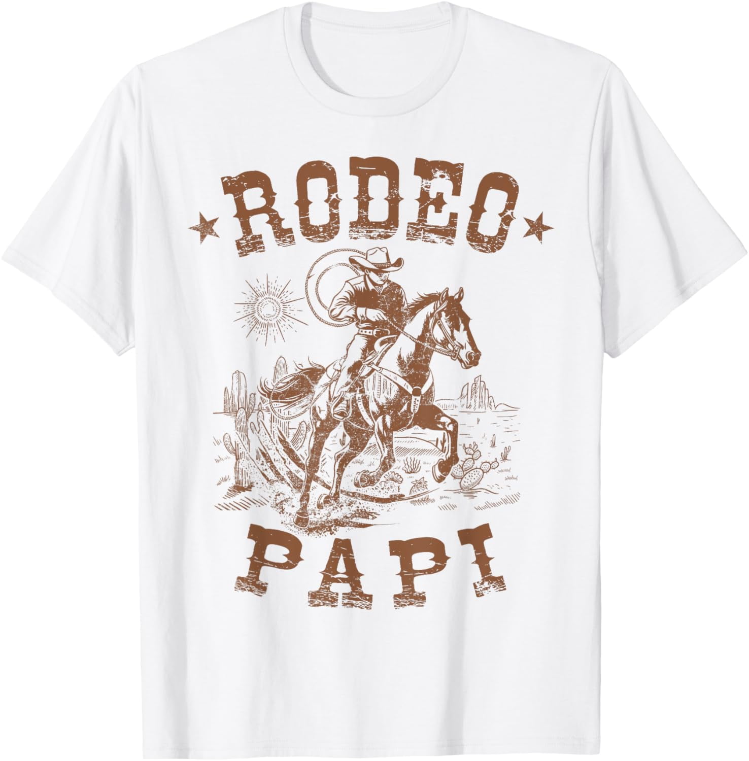 Hot Trending Rodeo Papi Western Cowboy Family Matching Father'S Day ...